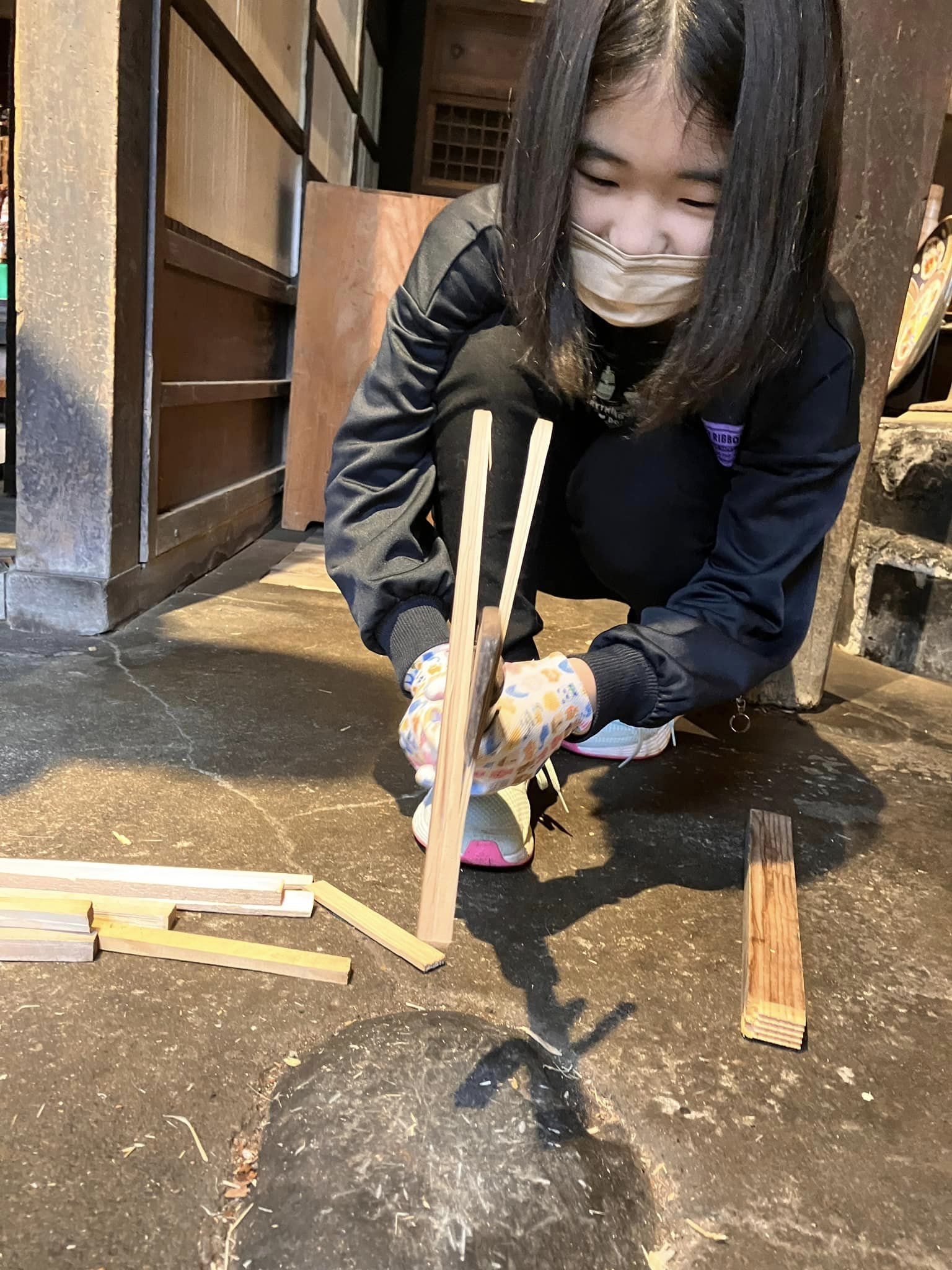 【GWかまど炊き体験第1号！】 | okudo中村舎