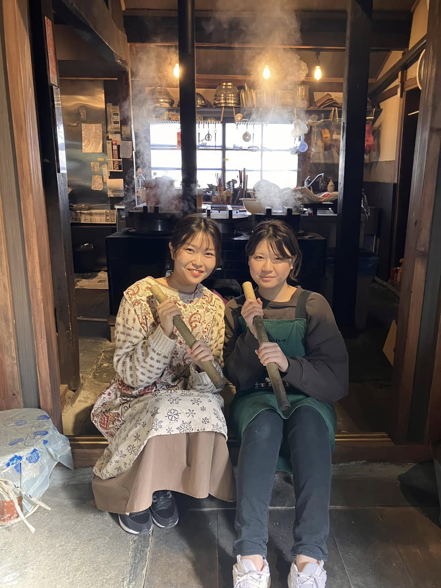 【幼馴染みで、かまど炊きにチャレンジ！】 | okudo中村舎